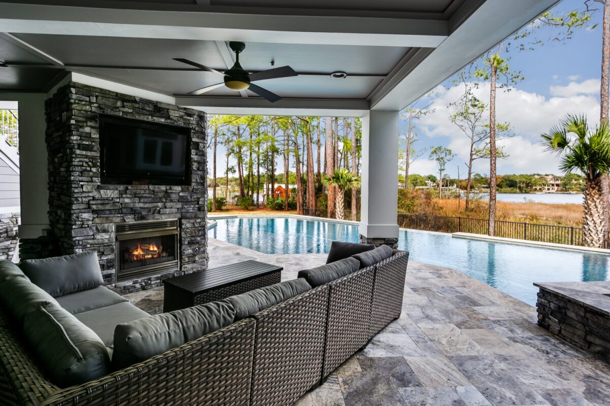 Outdoor Living - Examples of Outdoor Living Designs Southern Poolscapes